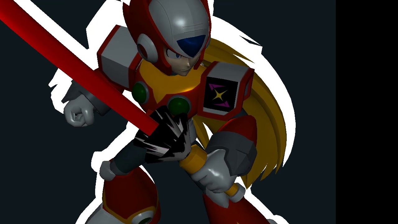 OpenGL, Megaman Zero 3 Omega effect. - YouTube