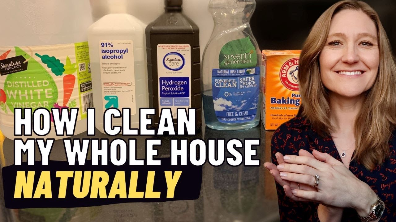 Make Your Own CLEANING PRODUCTS! *No need for harsh chemicals* - YouTube
