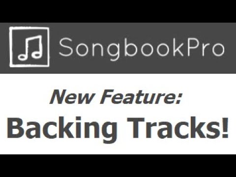 Songbook Pro - Improved Backing Tracks! - YouTube