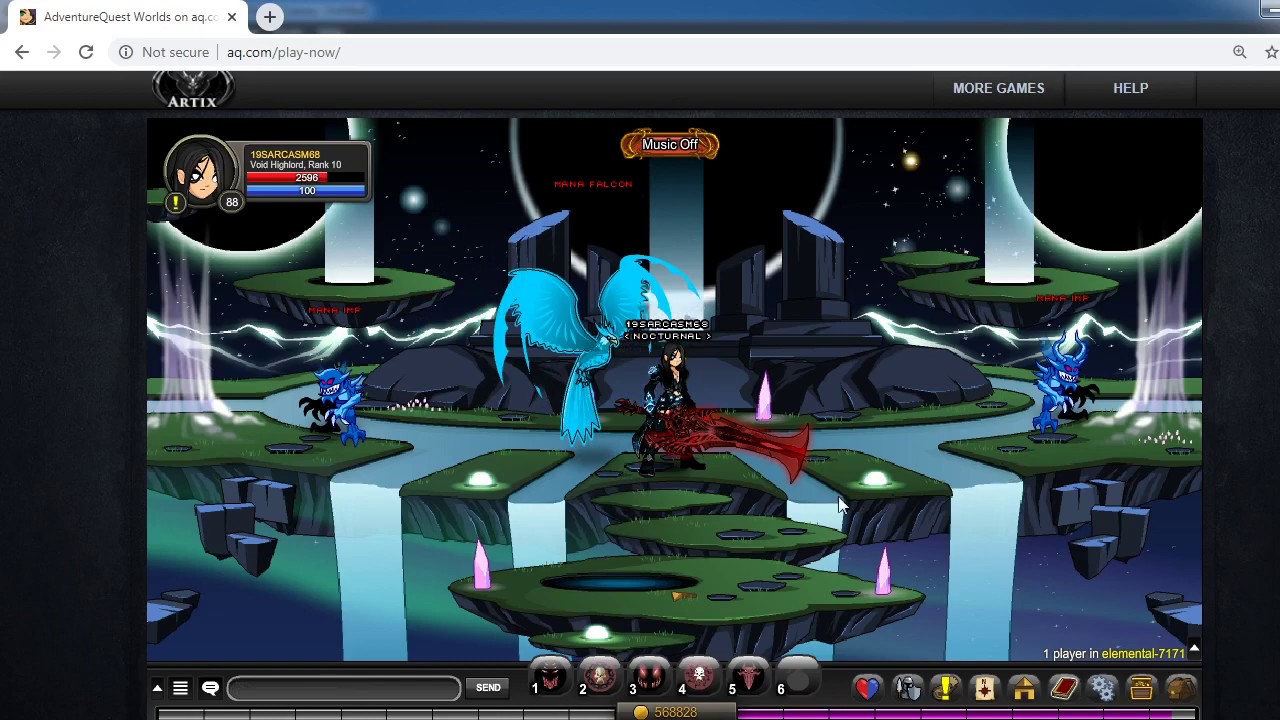 AQWorlds: Fast rank 10 SpellCraft tutorial - YouTube