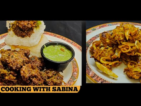 Tasty mumbai style kabab pav and crispy onion and potato chips recipe ...