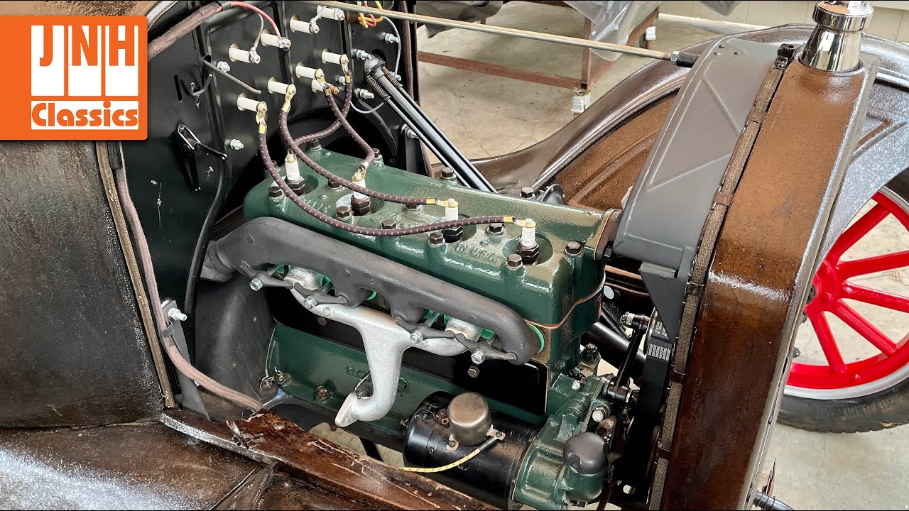 A Forgotten Model T (Episode 12) Dash & Engine Assembly - YouTube