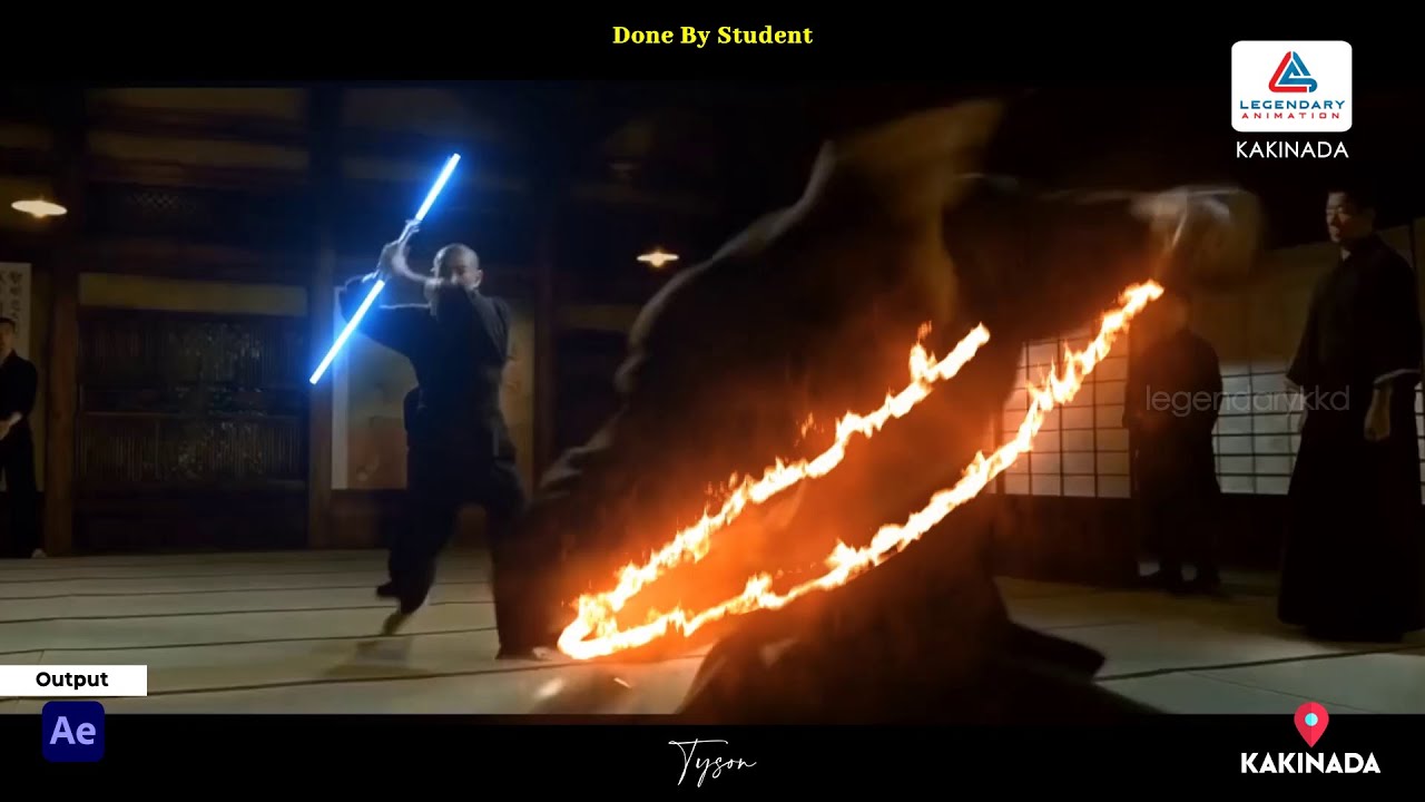 Text Morph || VFx Neon Lights || Showreel Done By Student Tyson ...
