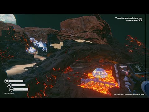 Planet Crafter new update volcanic biom - YouTube