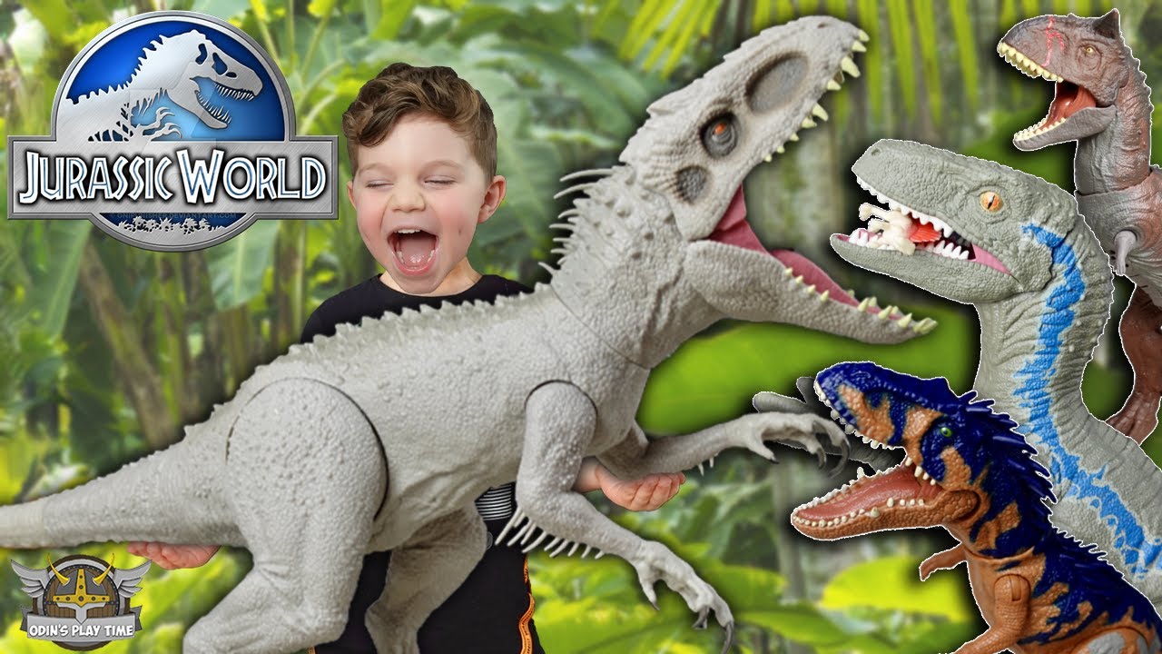 Jurassic World and Camp Cretaceous Dinosaur Toys NEW COLLECTION with ...