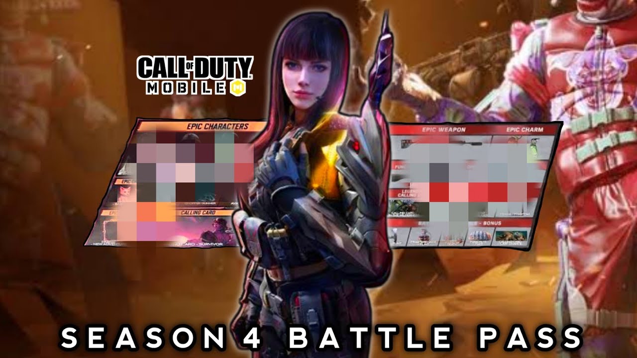 codm Season 4 New Battle Pass Characters Leaks 2023 | cod mobile Season ...