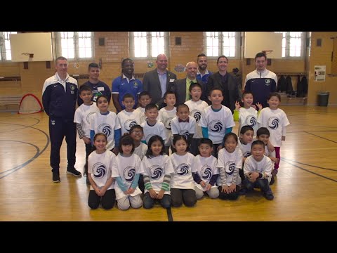 Cosmos Bring Gym Class to P.S. 120 in Queens - YouTube