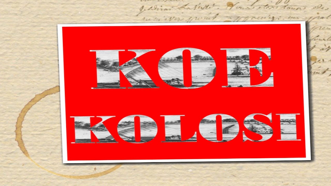 Koe Kolosi - Hopoi Vou - YouTube