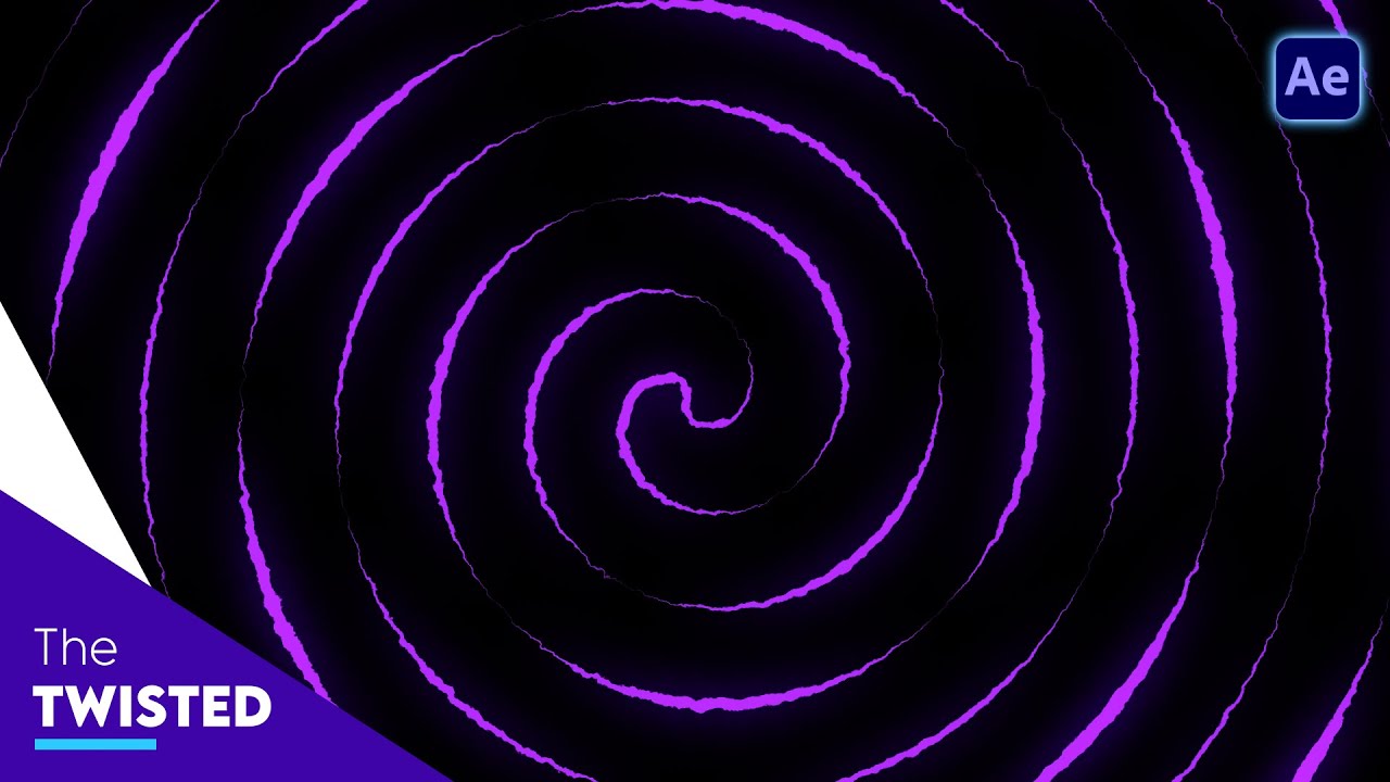 Twisted Animated Background After Effects Tutorial - No Plugins - Free ...