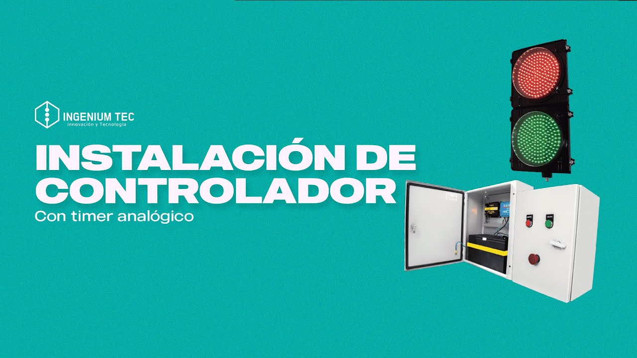 FUNCIONAMIENTO DEL CONTROLADOR CON TIMER ANALÓGICO - YouTube