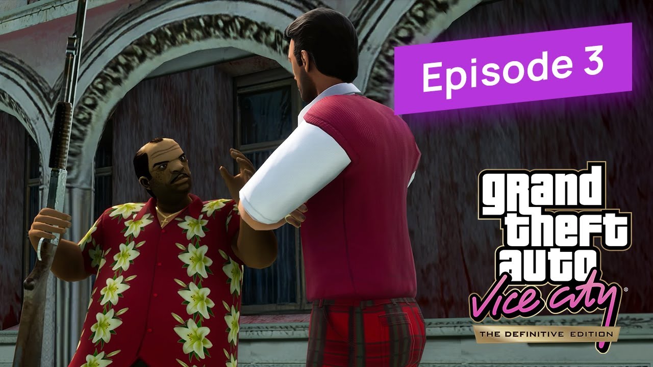 Walkthrough of Grand Theft Auto Vice City: Definitive Edition [4K|60FPS ...