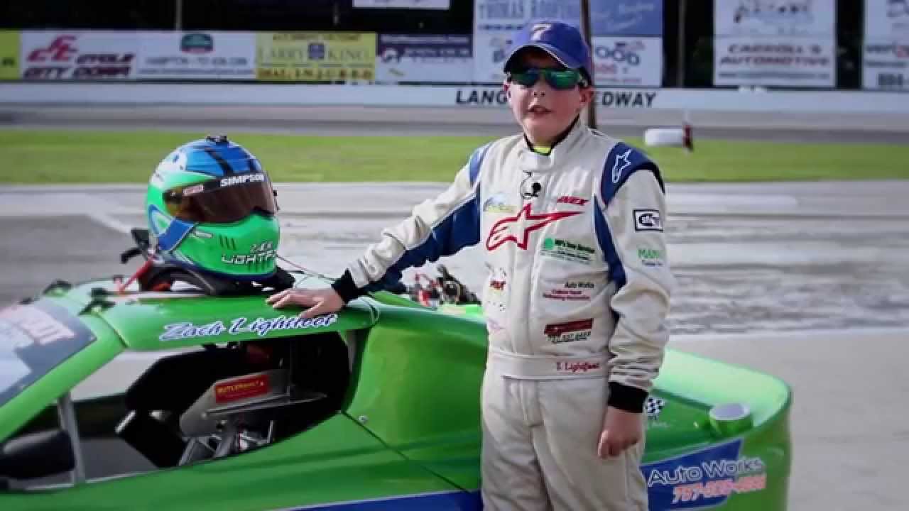 12 year old Autistic Race Car Driver..Zach Lightfoot Makes History at ...