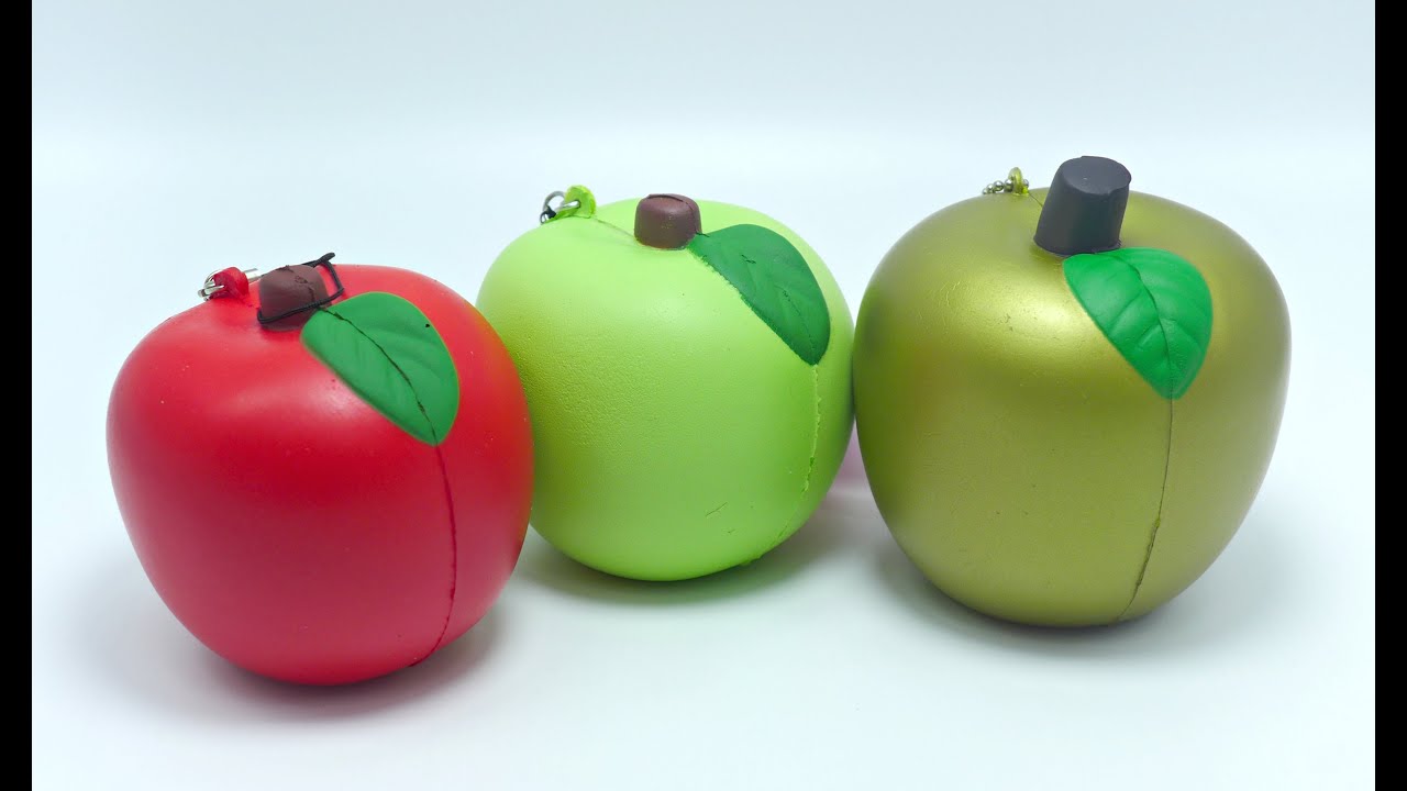 Common Apple Squishy - YouTube