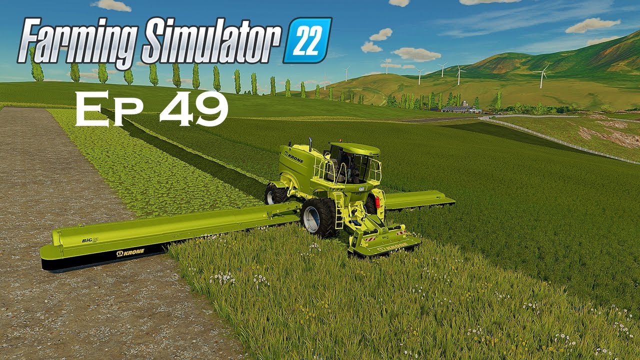 farming Simulator 22 fs22 timelapse Ep #49 west bridge hills map fs22 ...