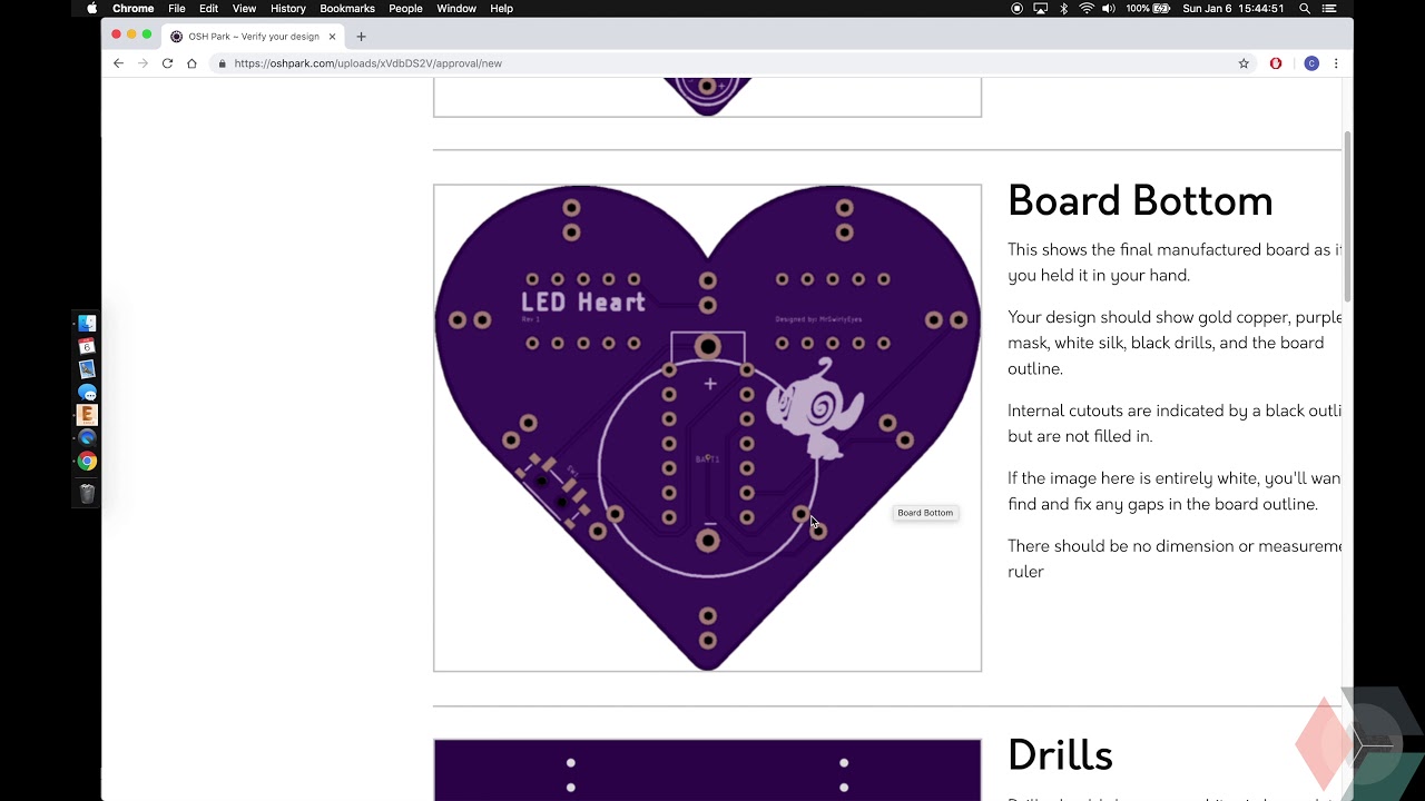 [LED Heart] - Board PCB Design Part 3 - YouTube