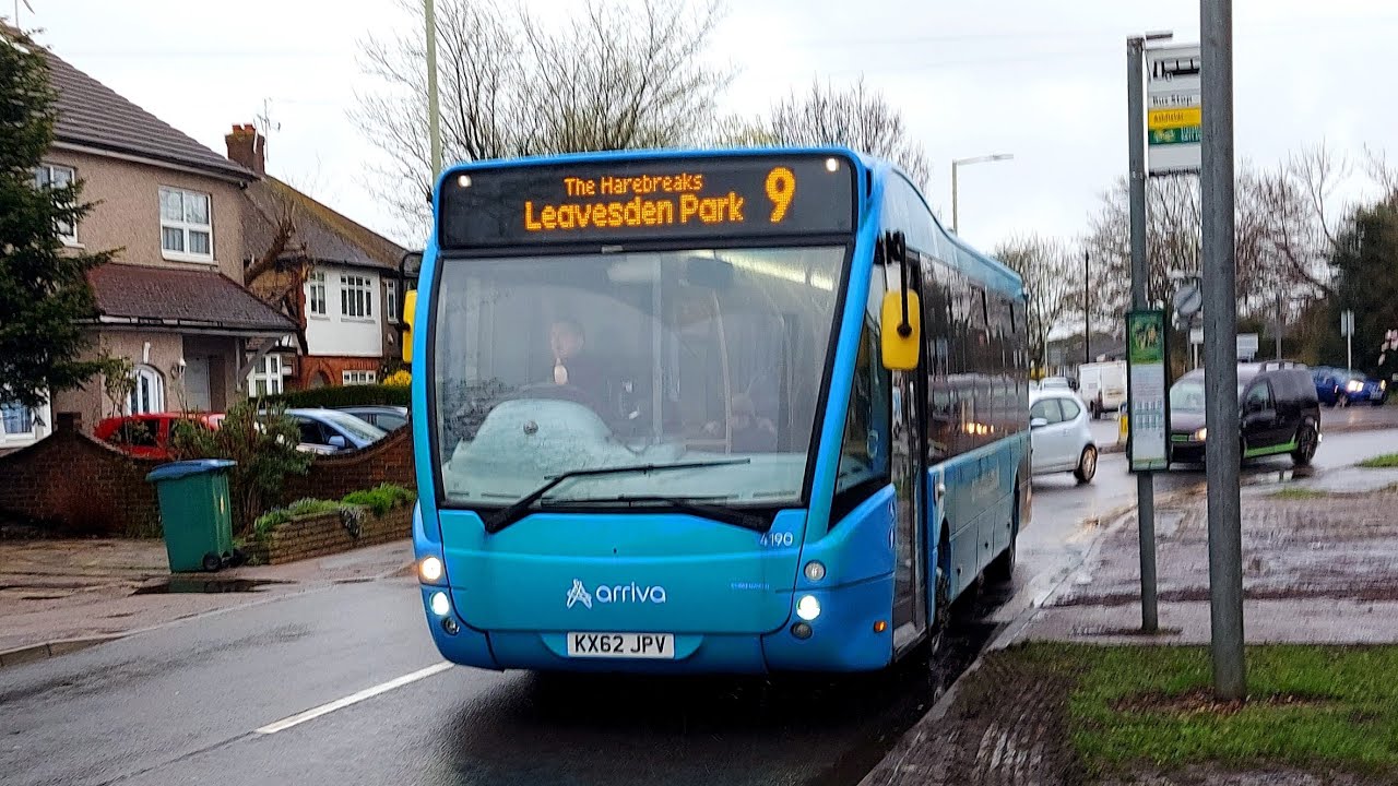 *Lovely* My Favourite Arriva Optare Versa On The Route 9 (KX62 JPV ...