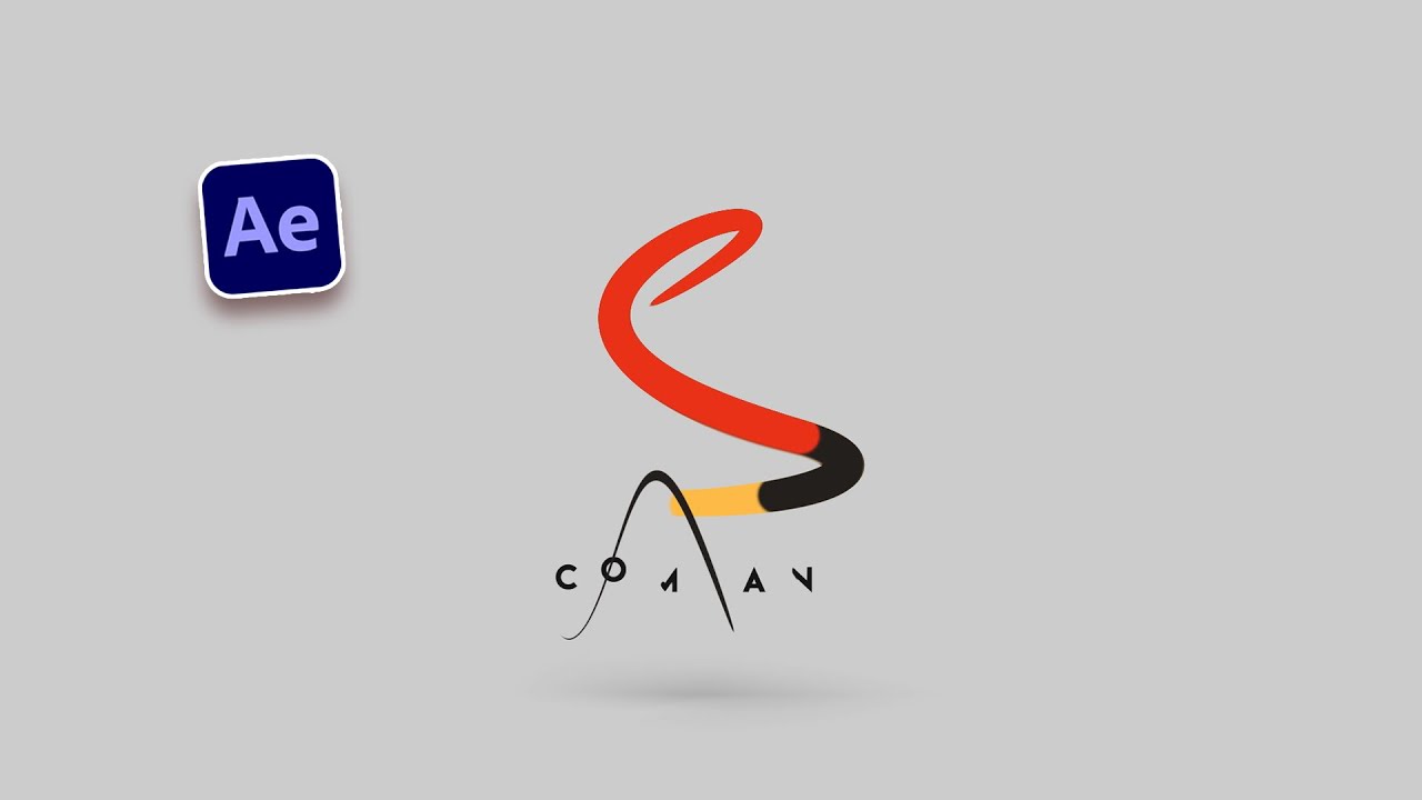 Stylized Logo Animation After Effects CC Tutorial - YouTube