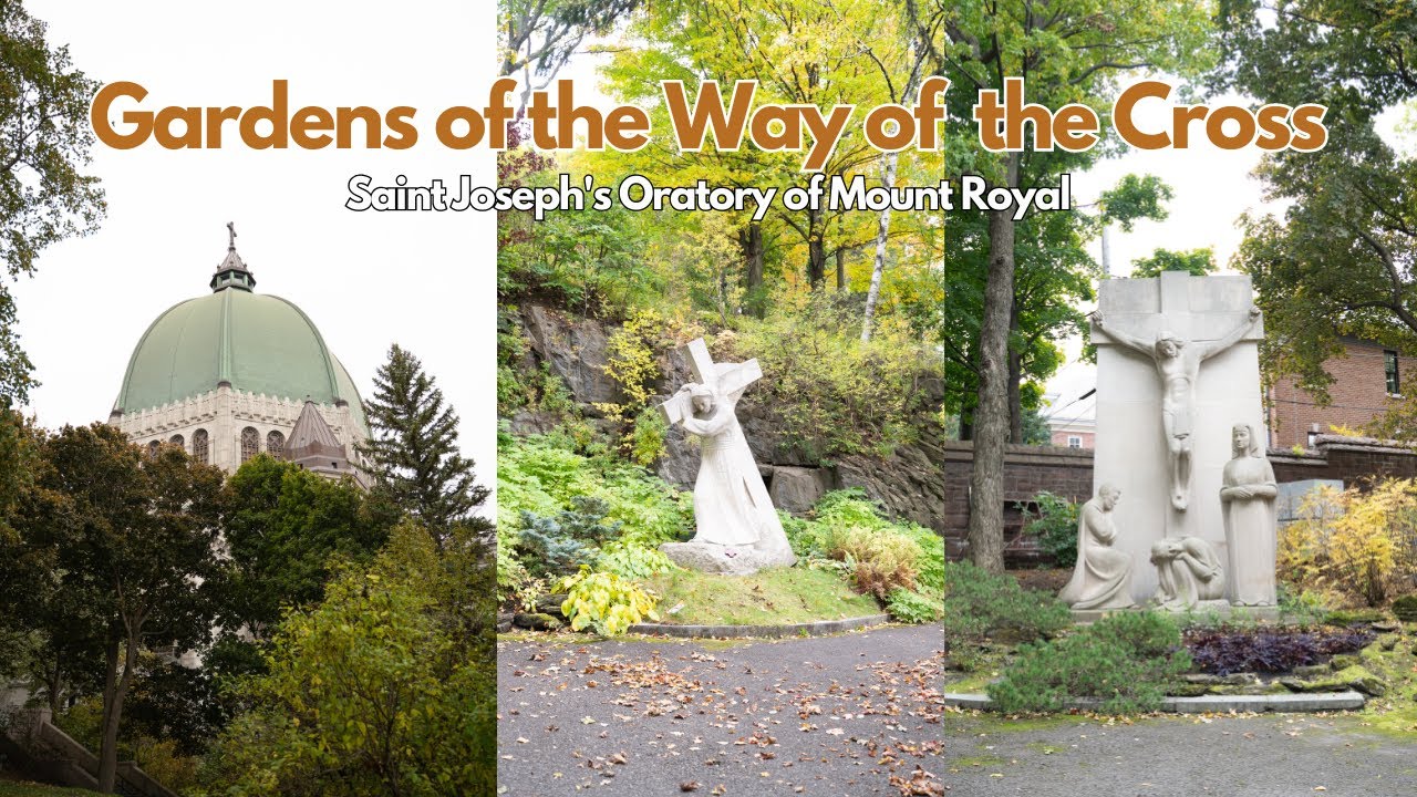 Outdoor Stations of the Cross at St. Joseph's Oratory of Mont Royal ...