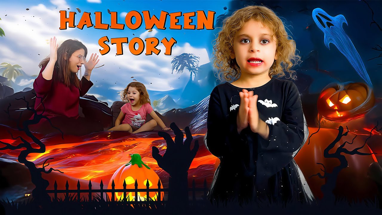 🎃 Neva & Mommy’s Fun Halloween Adventure | Kids Story - YouTube