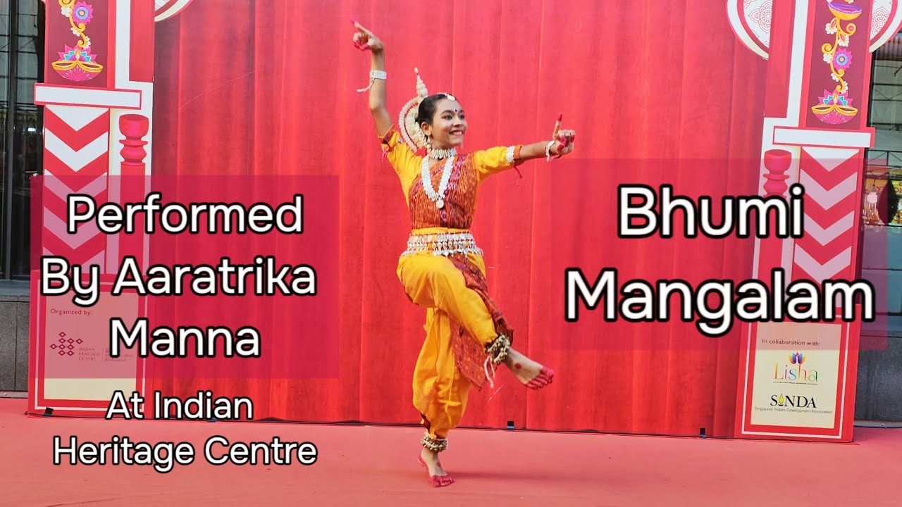 Bhumi Mangalam | Performed By Aaratrika Manna | Odissi Dance - YouTube