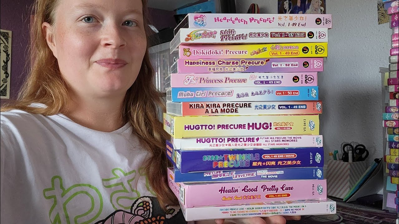 Precure dvds Collection 2022 - YouTube