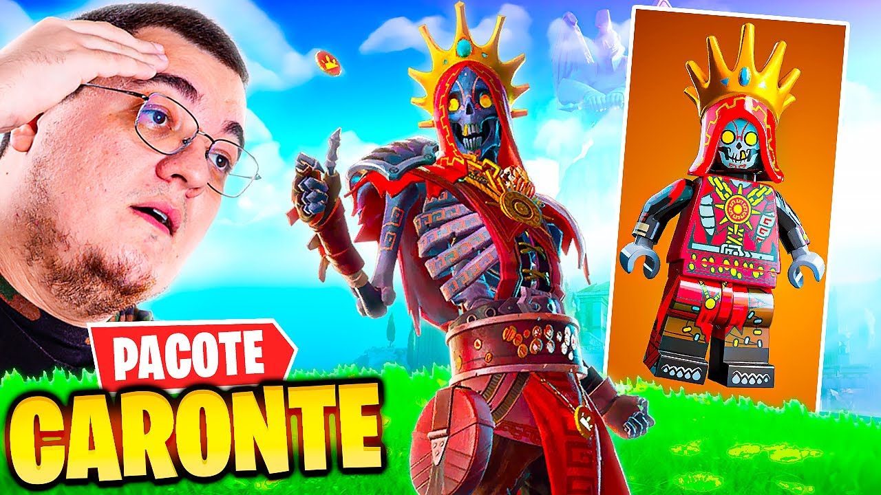 NOVA SKIN CARONTE OU SERIA UMA NOVA RESKIN DO ORO MIDAS KKKK FORTNITE ...