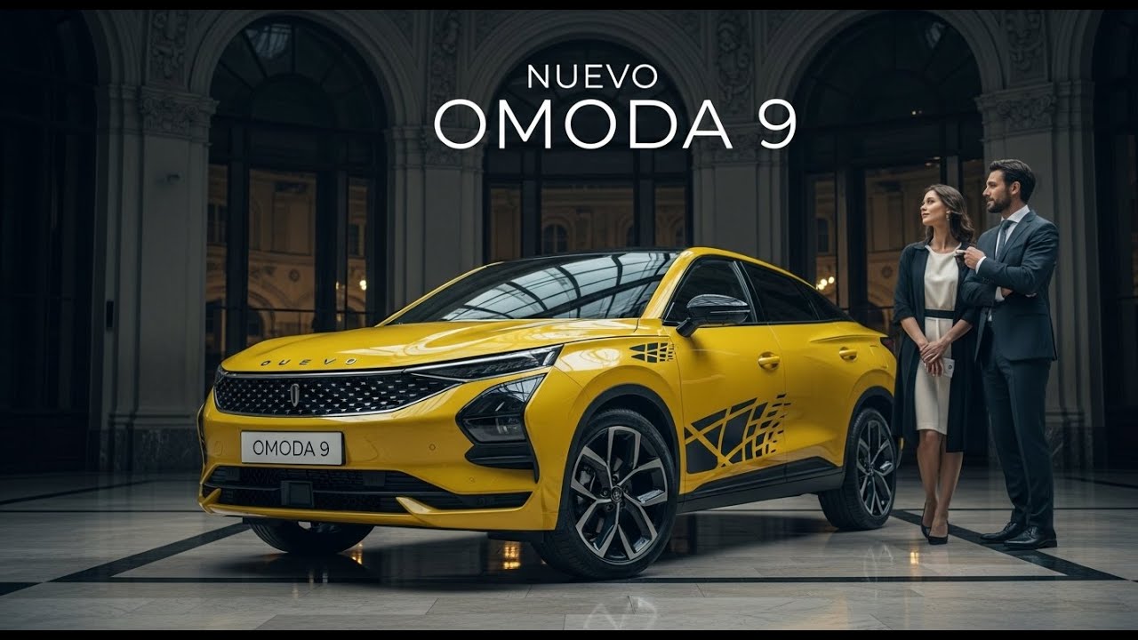 “Nuevo Omoda 9 Yellow — ¡La Bestia en la Carretera! 🚗💨 Full Front ...