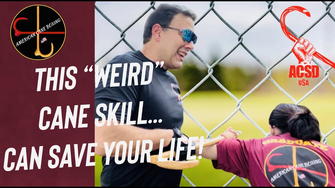 Cane Self Defense: This “Weird” Cane Skill…Can Save Your Life! - YouTube