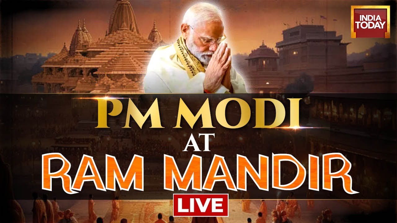 Ram Mandir LIVE News | PM Modi In Ayodhya LIVE | Ram Mandir ...