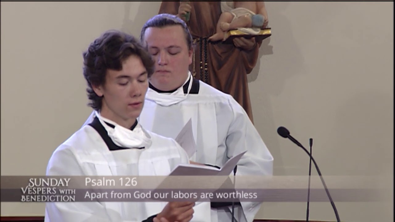 Sunday Vespers with Benediction - 2020-08-02 - Sunday Vespers with ...