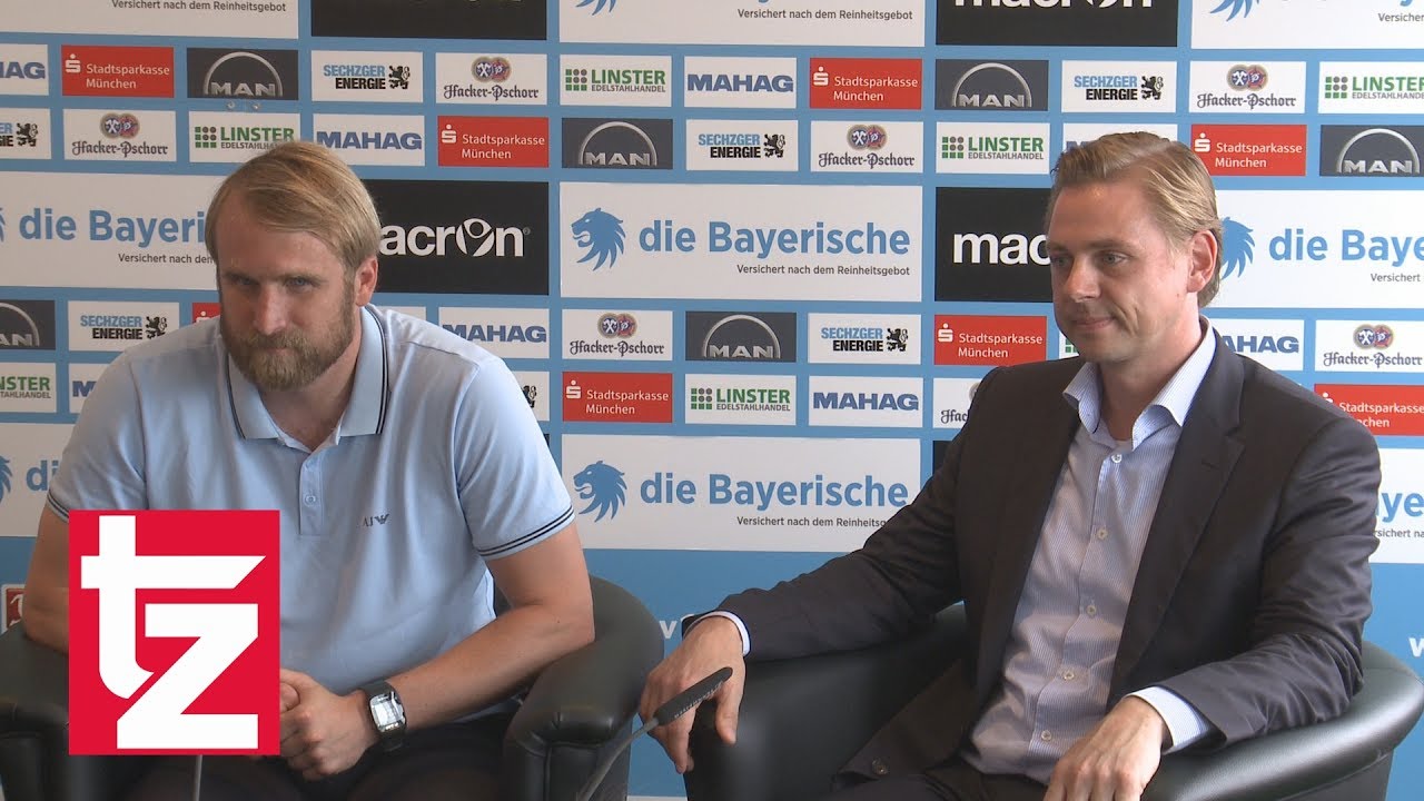 TSV 1860: Daniel Bierofka und Markus Fauser zum Stand der Dinge - YouTube