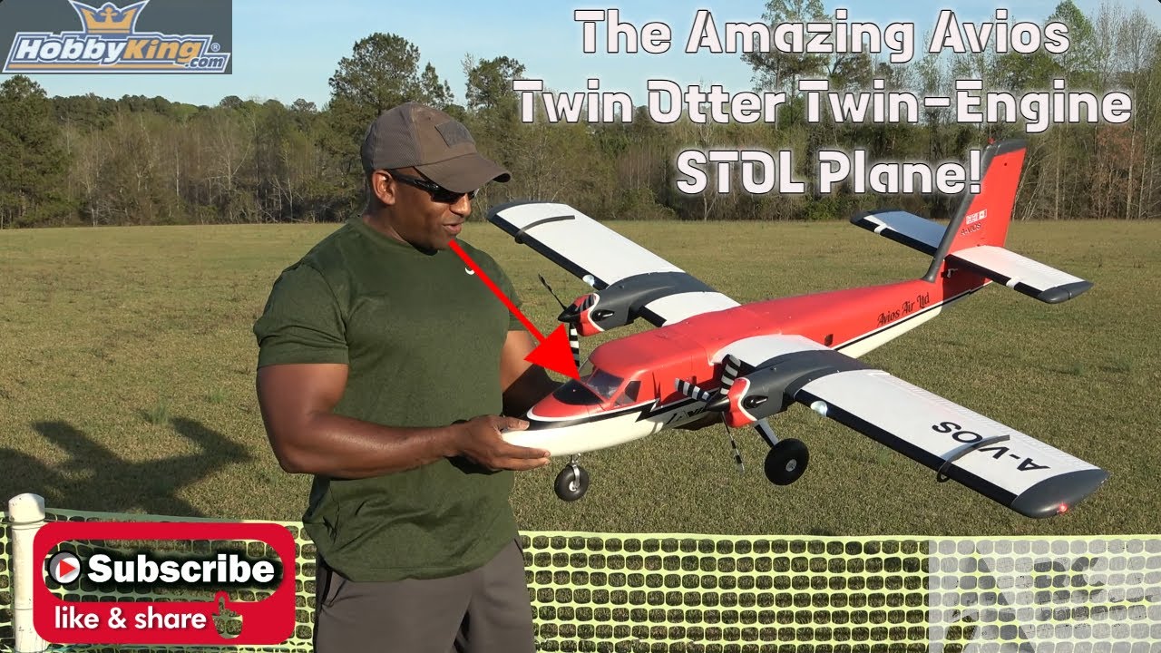 Experience the THRILL of Flying the Avios RC Twin Otter RC Airplane ...