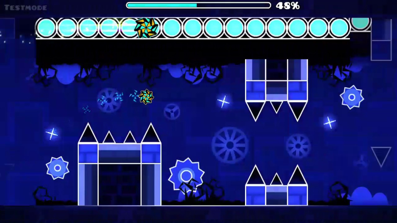 Geometry Dash Ultrasonic progress (2) : 26-76% - YouTube