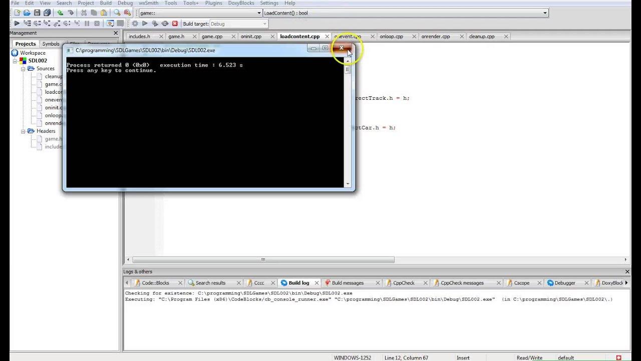SDL2.0 tutorial 2, load and display images - YouTube