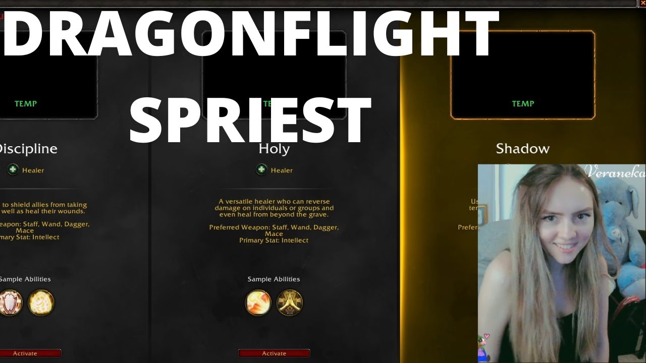 Dragonflight Alpha Shadow Priest Talent Trees / Exploring - YouTube