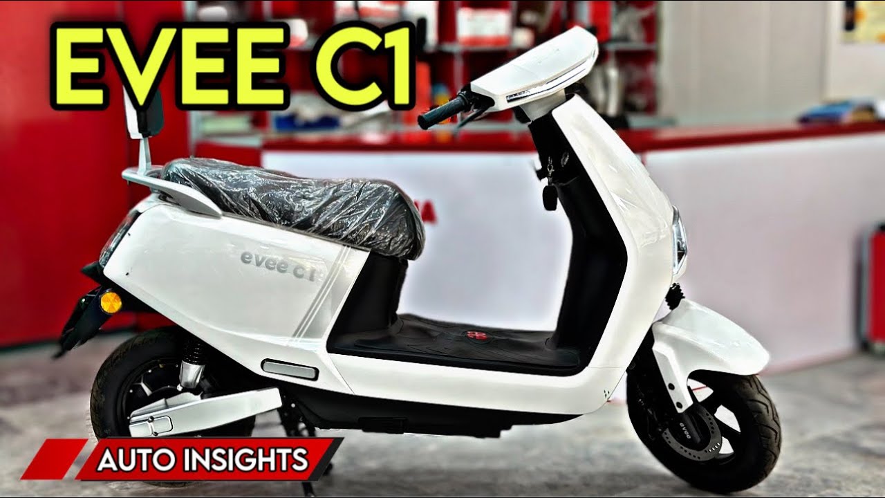 Evee C1 Electric Scooty Review: Specs, Features & Price in Pakistan ...