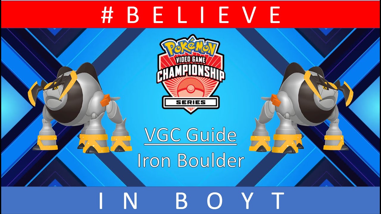 Iron Boulder - Reg F VGC Guide by 3x Regional Champion - YouTube