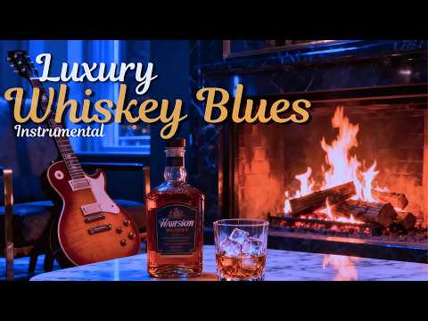 Whiskey Blues Lounge | Slow Instrumental for the Hour You Finally Stop