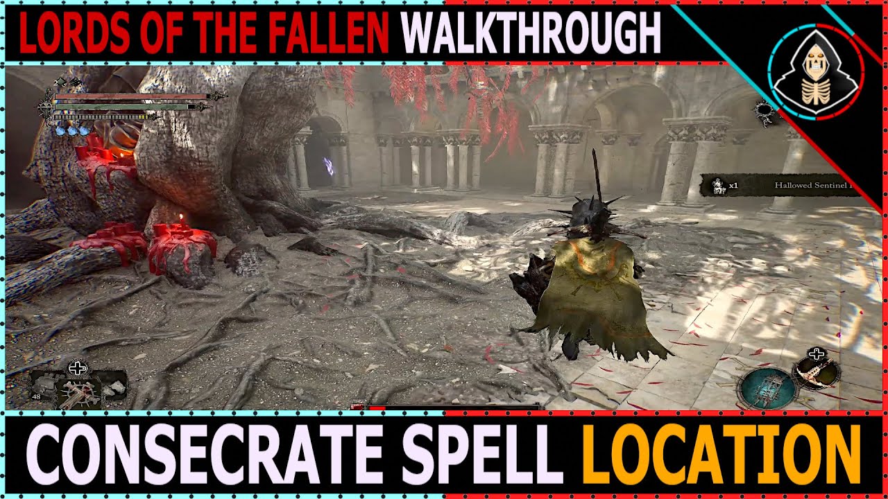 Consecrate Spell Location - Lords of the Fallen - YouTube