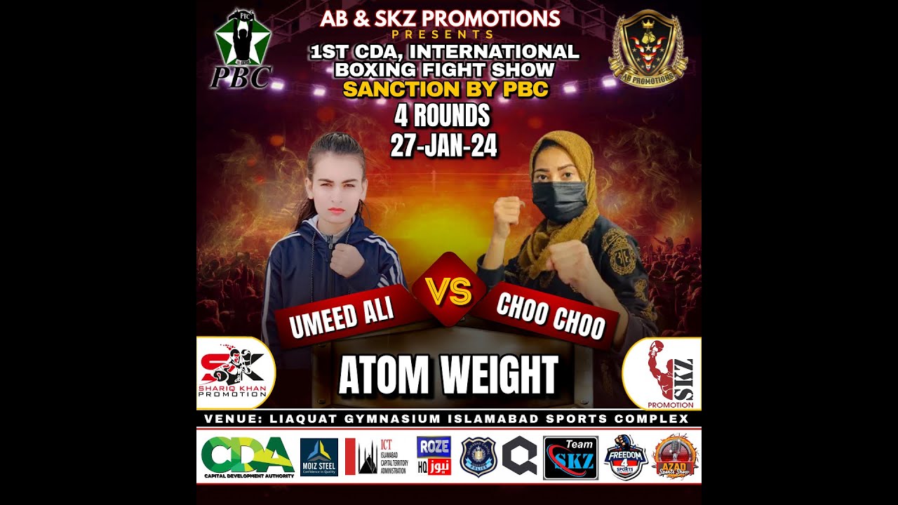 FEROZA NAZIR VS ABIDA BATOOL 27-1-2024 ISB - YouTube