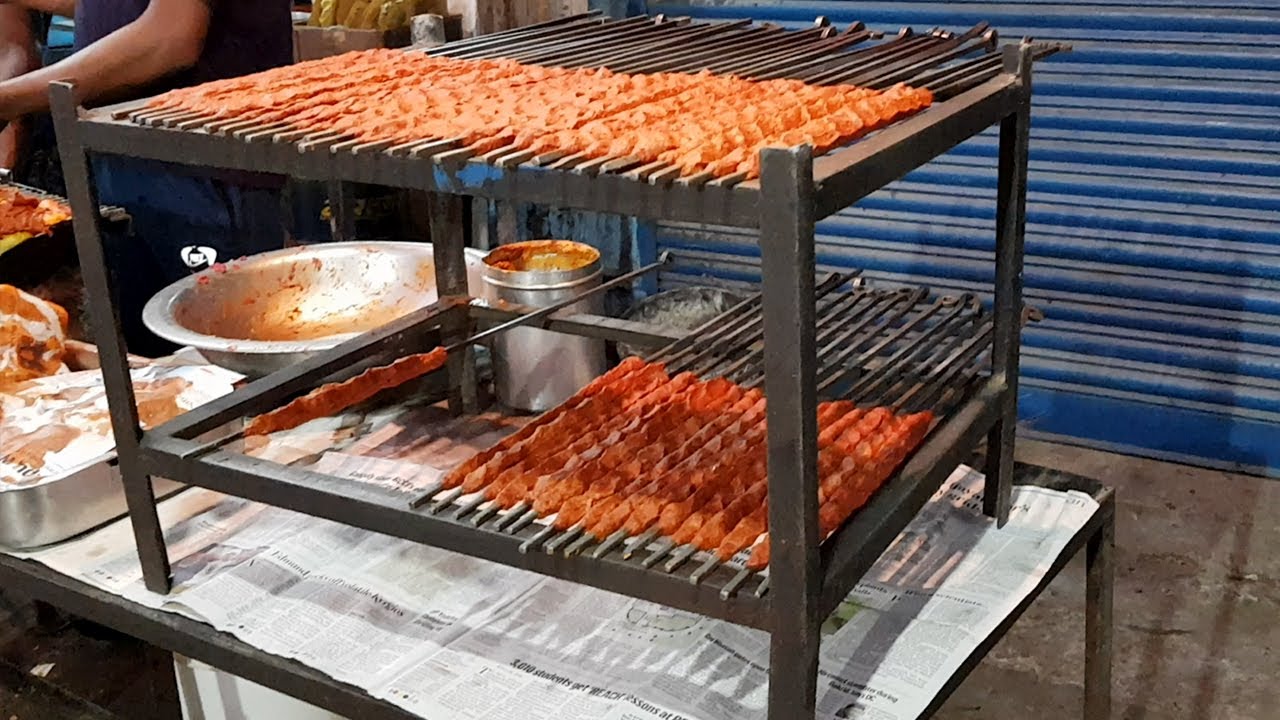 Seekh Kabab Stall Special Recipe | Seekh Kabab | Kebab heaven in India ...