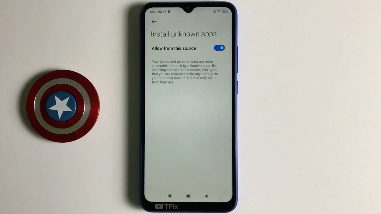 How to enable/disable Install Unknown Apps on Xiaomi Redmi 9A Android ...