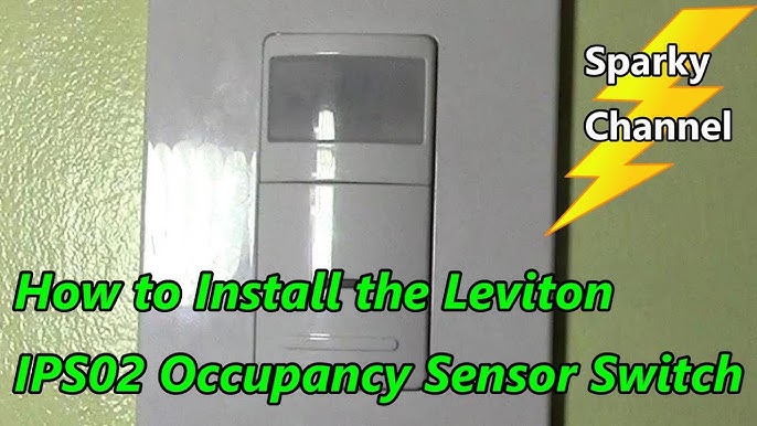 Wiring A Leviton Motion Sensor Light Switch | Shelly Lighting