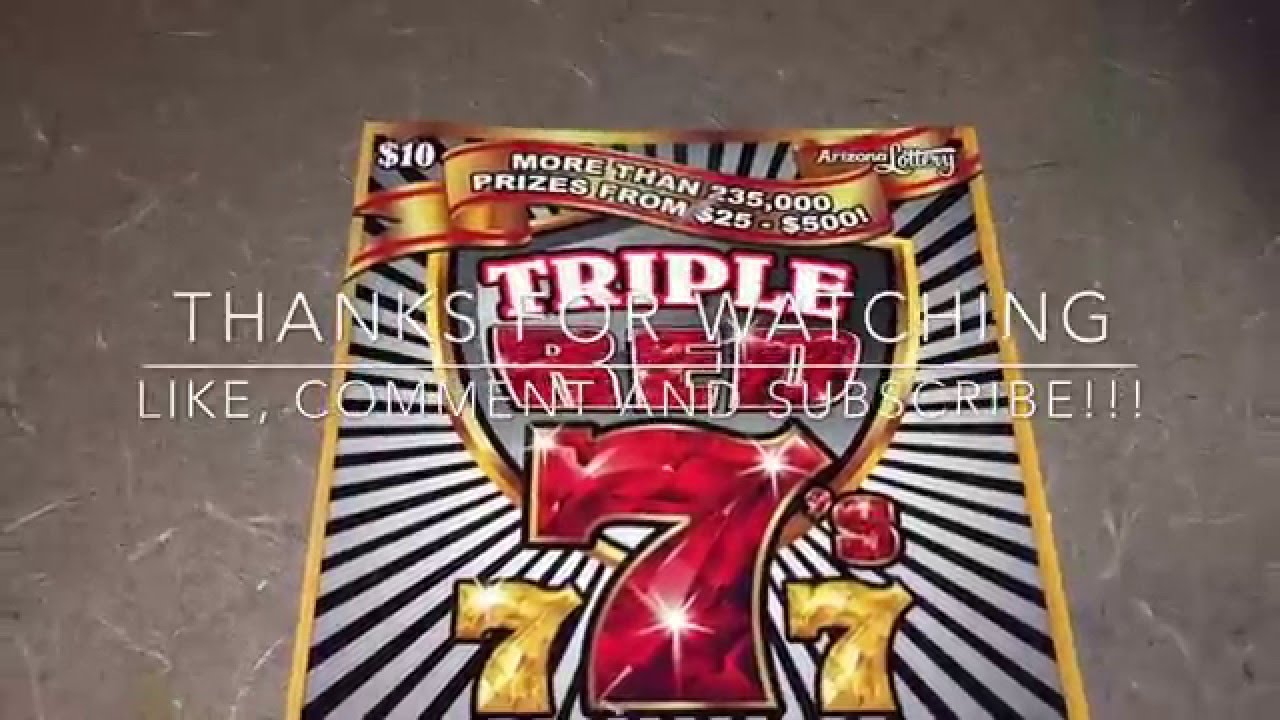 Triple Red 7's $10 Scratcher!!! Come on Red 7 Red 7!!! - YouTube