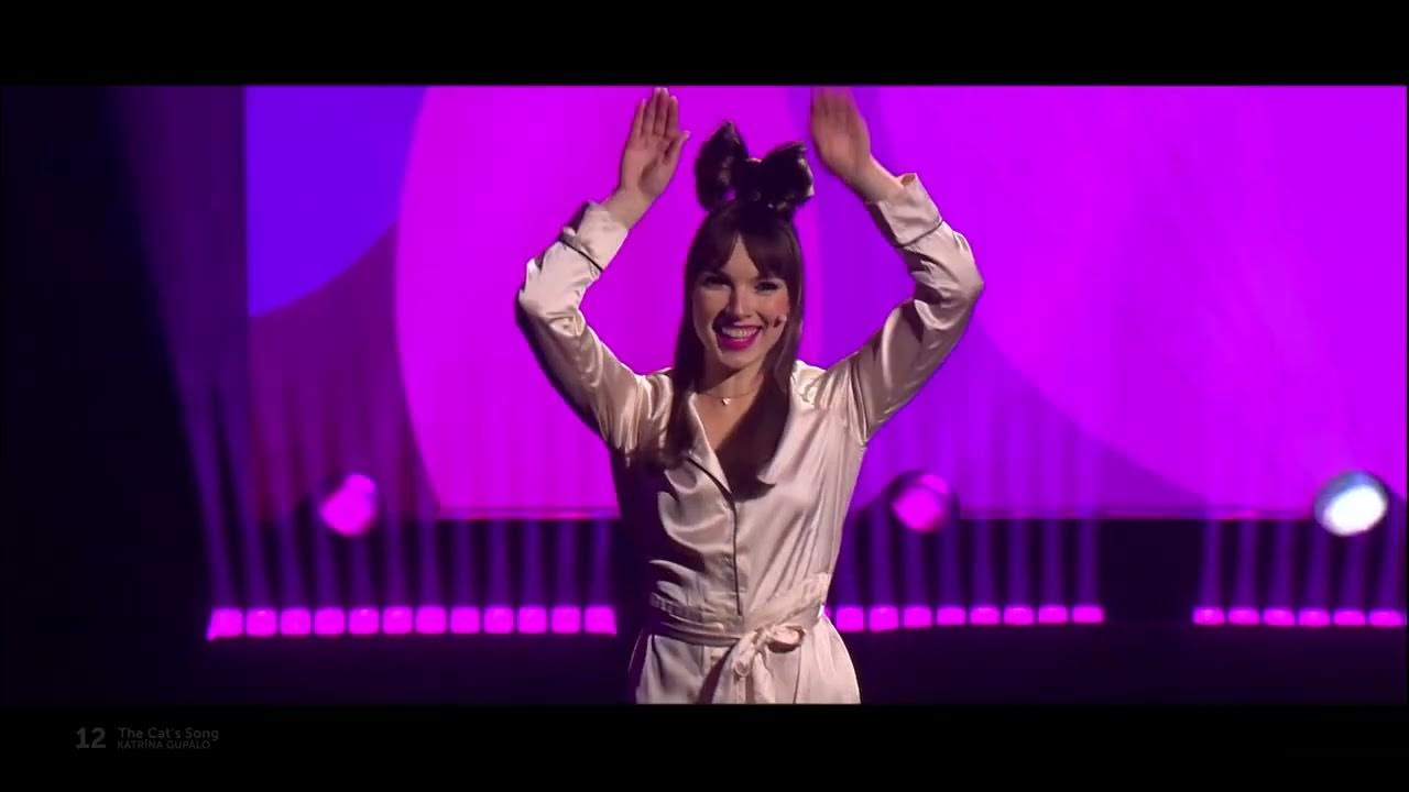Katrīna Gupalo - The Cat's Song (Eurovision 2024) Semi Final Latvia - YouTube