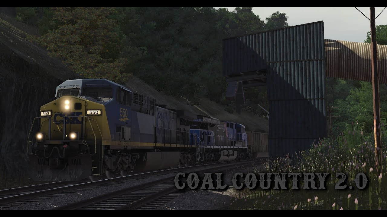 TRAINZ | Coal Country 2.0 | Another ride Through Scratchy's Coal Fields ...