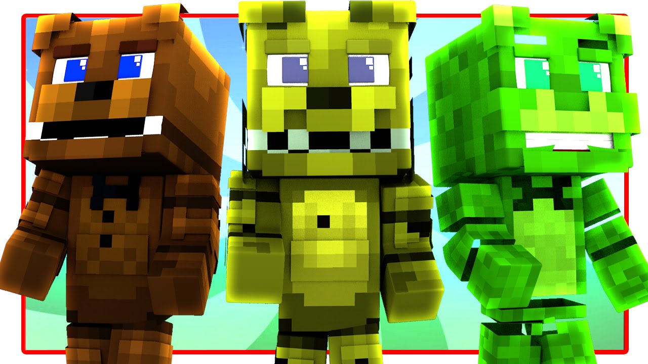 FNAF World - SPRINGTRAP! (Minecraft FNAF World Roleplay) Night 11 - YouTube