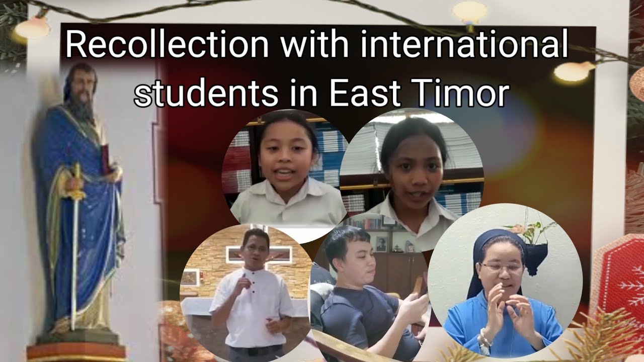 Recollection with international students in East Timor - YouTube