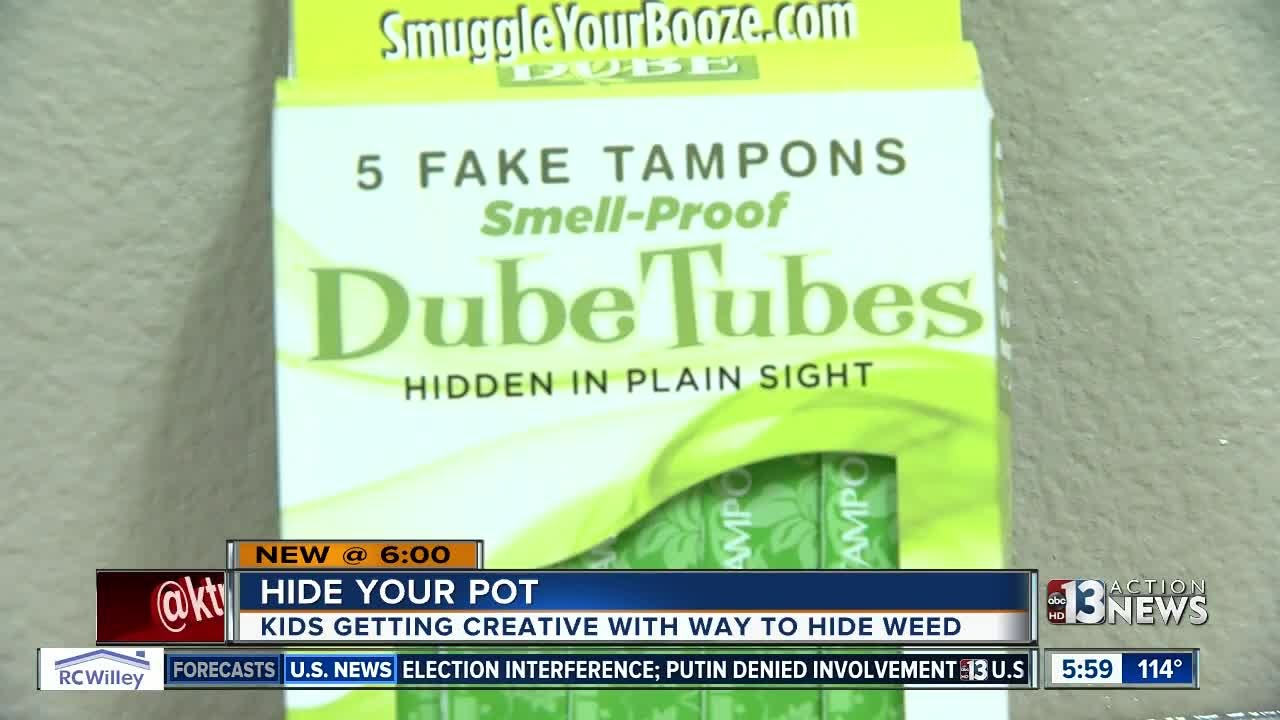 "Stash cans" allow kids to hide pot in plain sight - YouTube