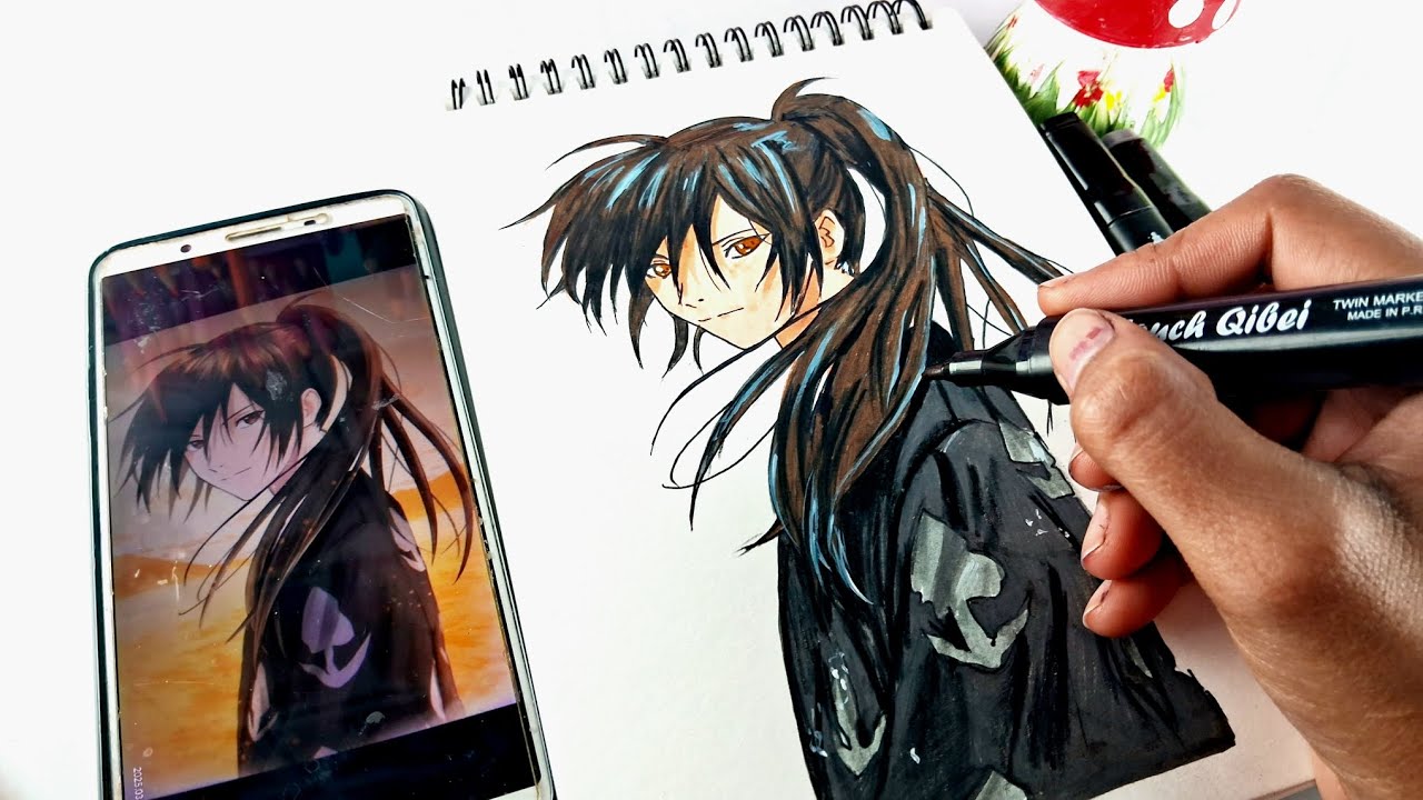 How to draw hyakimaru from dororo 🎨 part-2 #ytvideo #stepbystep # ...